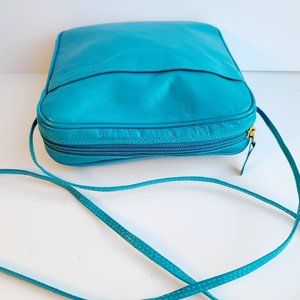 next | Bags | Next Blue Calfskin Leather Shoulder Bag | Poshmark